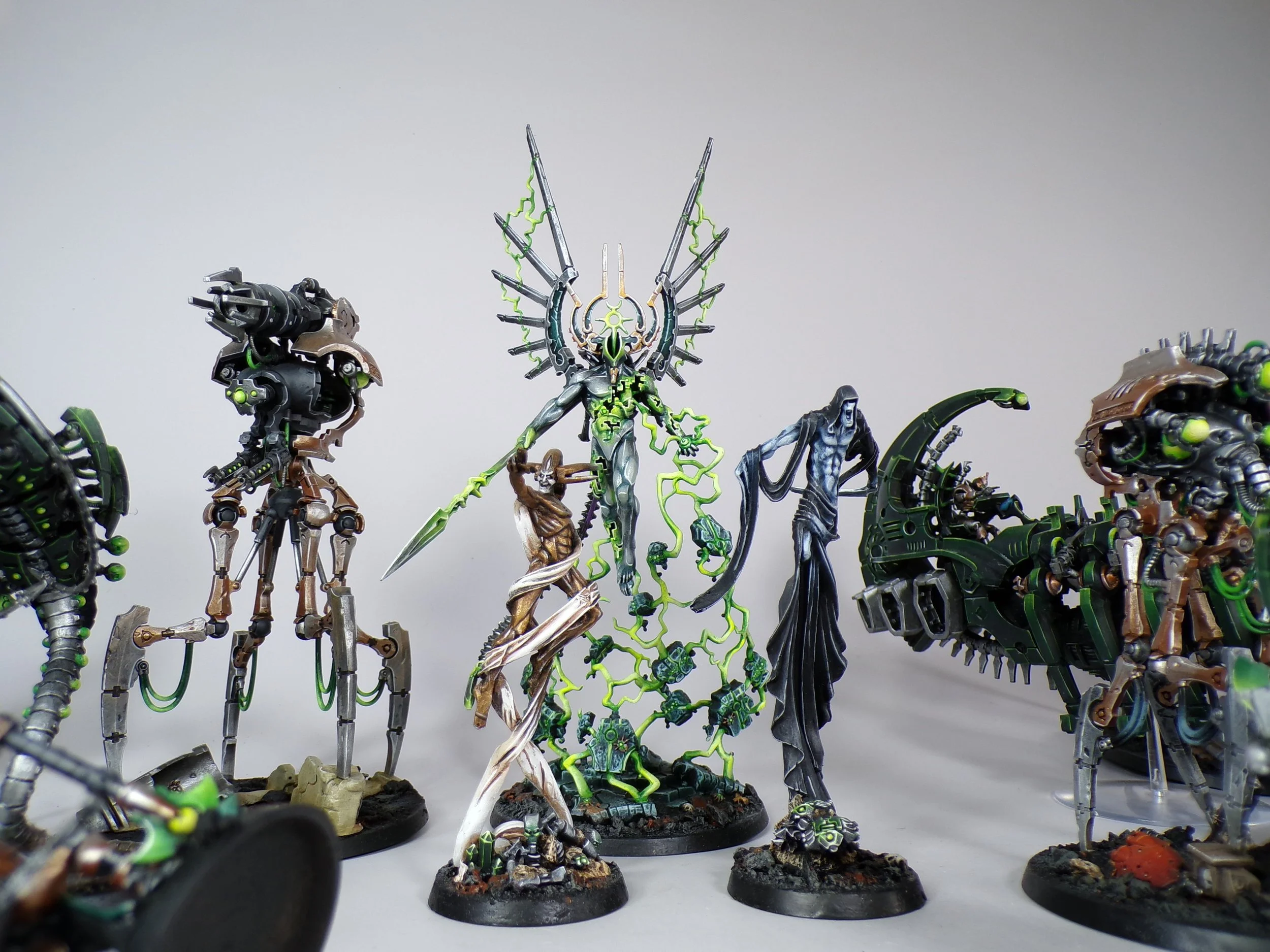 We Painted Too Many Necrons! — Paintedfigs Miniature Painting Service