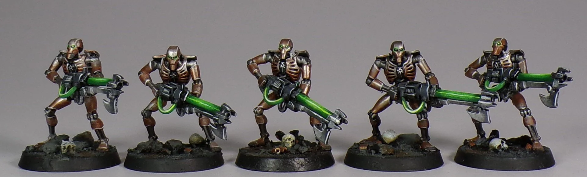 We Painted Too Many Necrons! — Paintedfigs Miniature Painting Service