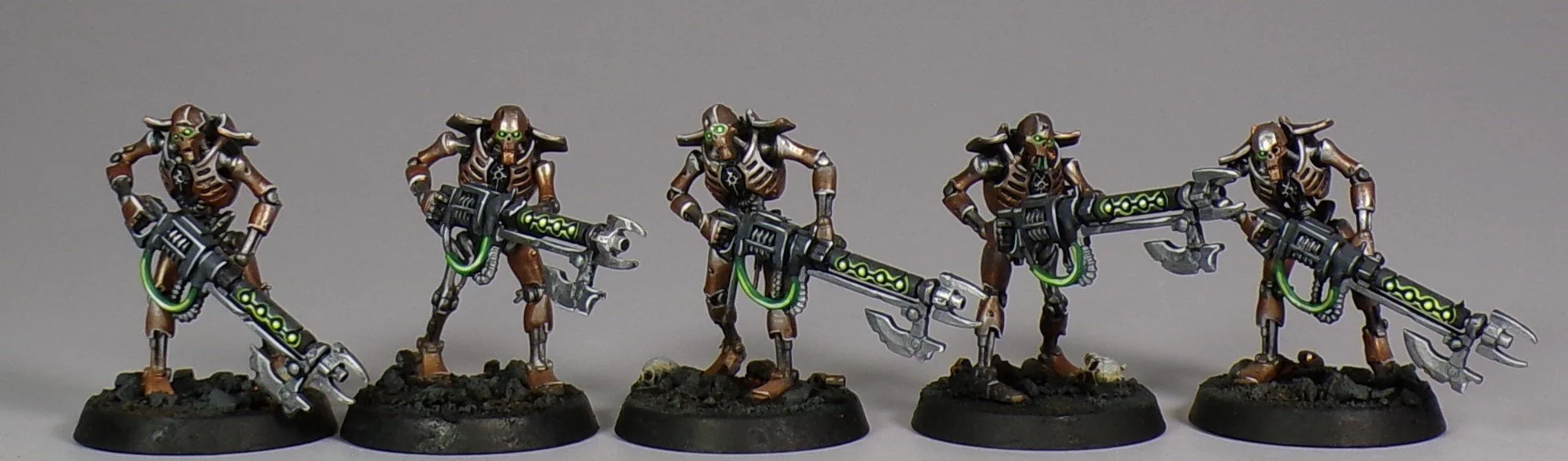 We Painted Too Many Necrons! — Paintedfigs Miniature Painting Service
