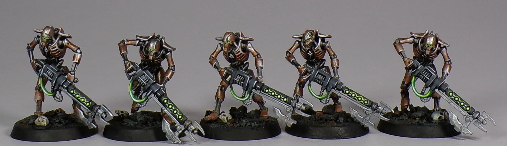 We Painted Too Many Necrons! — Paintedfigs Miniature Painting Service