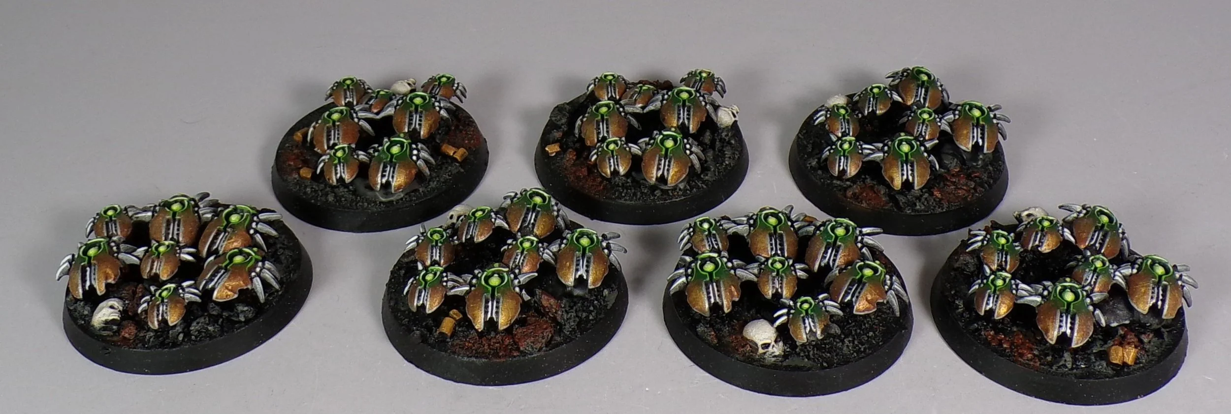 We Painted Too Many Necrons! — Paintedfigs Miniature Painting Service