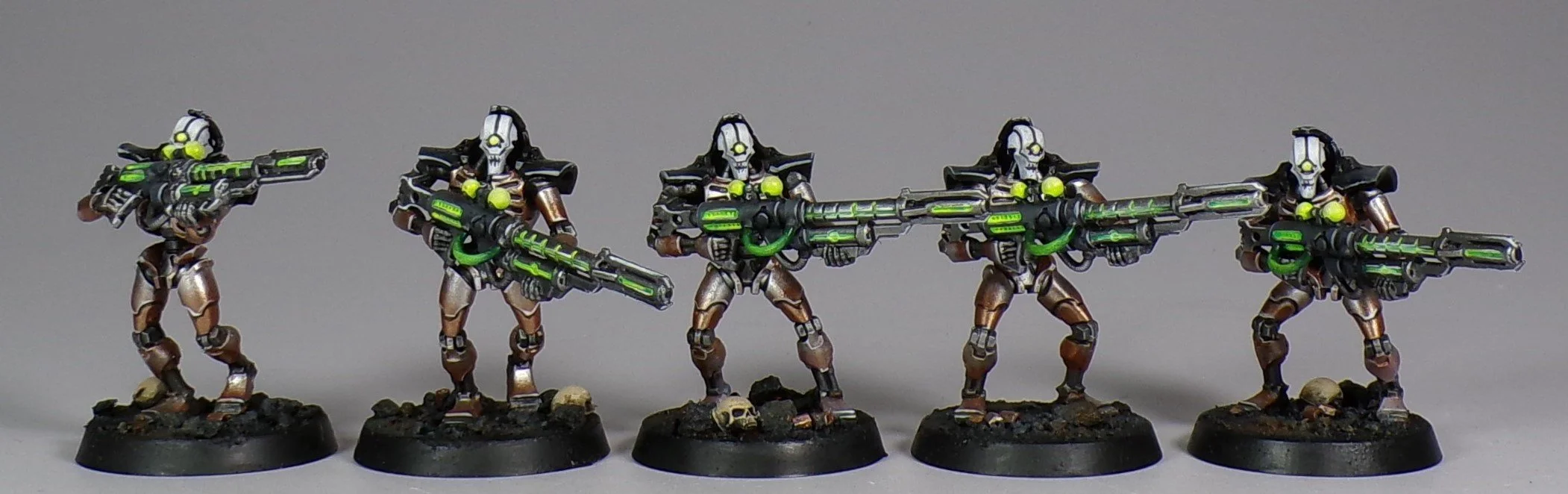 We Painted Too Many Necrons! — Paintedfigs Miniature Painting Service