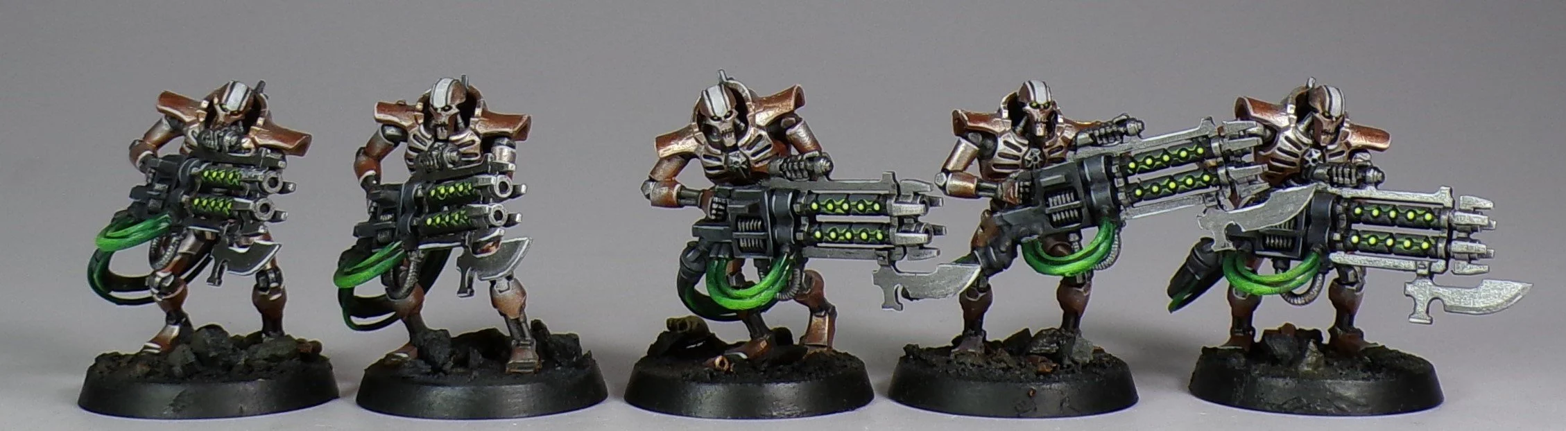 We Painted Too Many Necrons! — Paintedfigs Miniature Painting Service