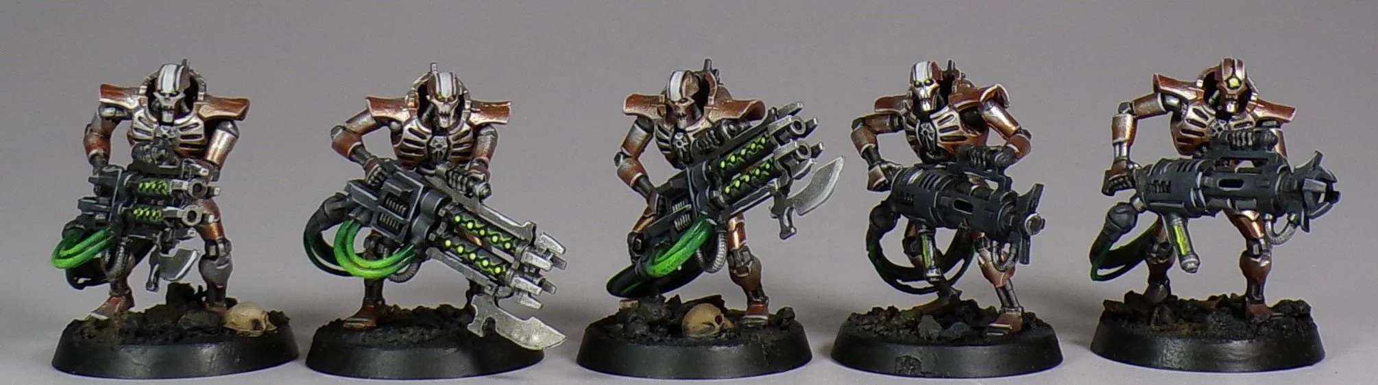 We Painted Too Many Necrons! — Paintedfigs Miniature Painting Service