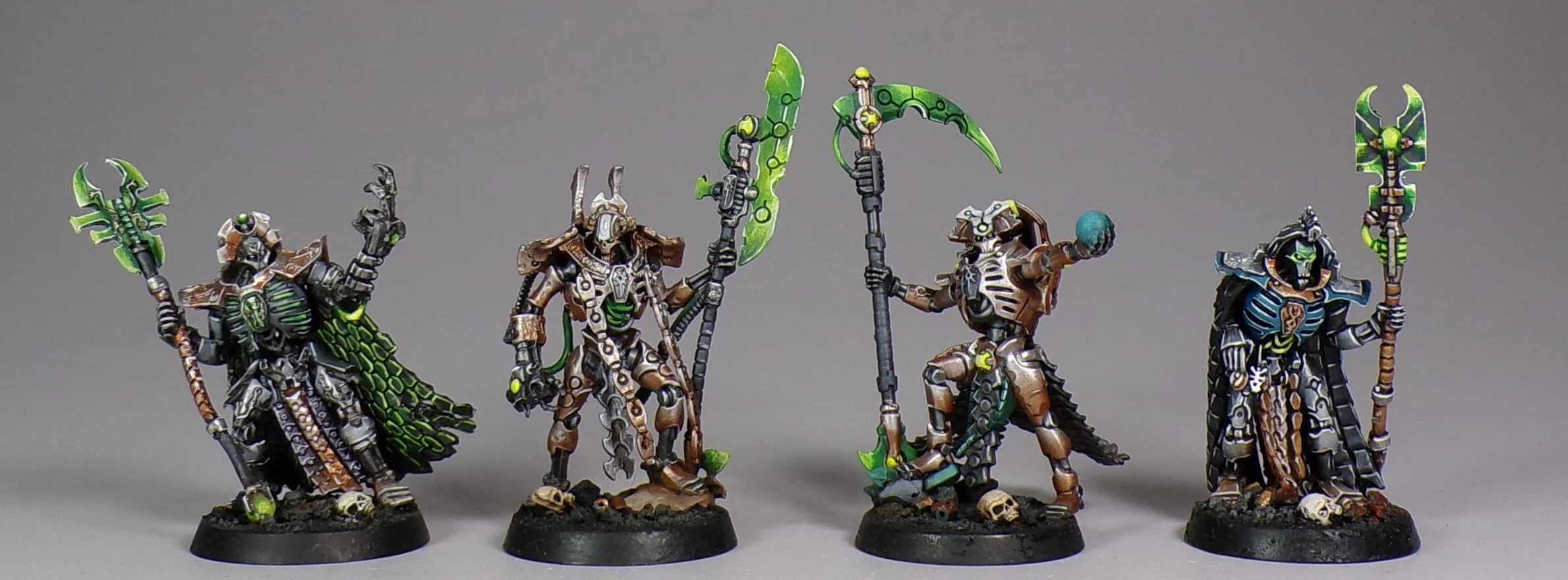 We Painted Too Many Necrons! — Paintedfigs Miniature Painting Service