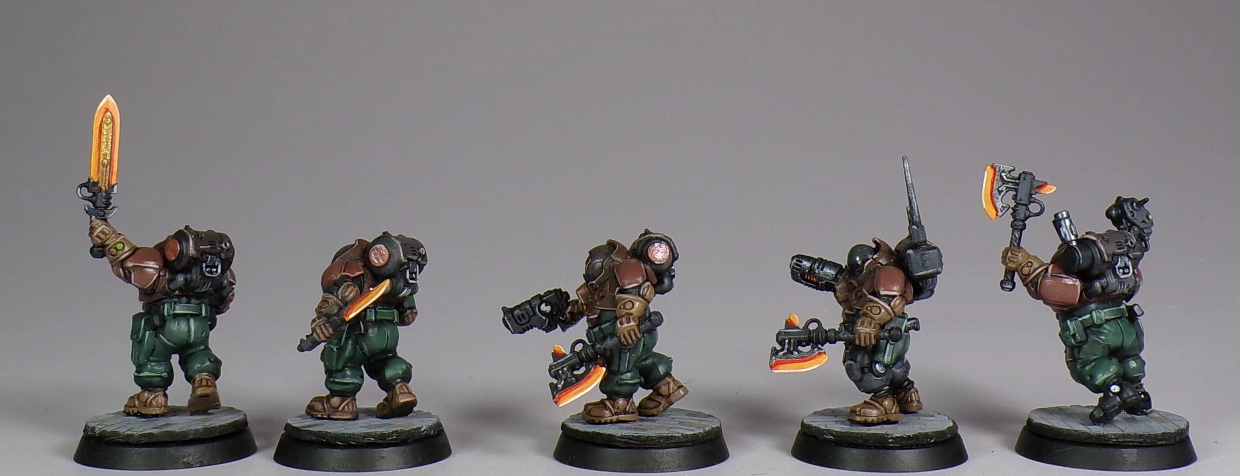 The Leagues of Votann, Painted at Showcase — Paintedfigs Miniature ...