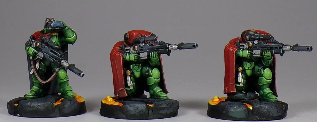 Another Month, Another Salamander Space Marine Army — Paintedfigs ...