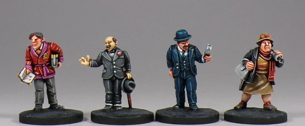 Painting Bob Murch’s Pulp Figures — Paintedfigs Miniature Painting Service