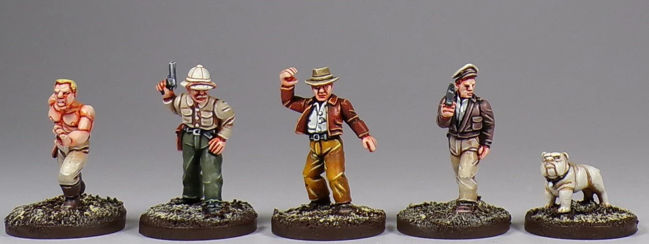 Painting Bob Murch’s Pulp Figures — Paintedfigs Miniature Painting Service