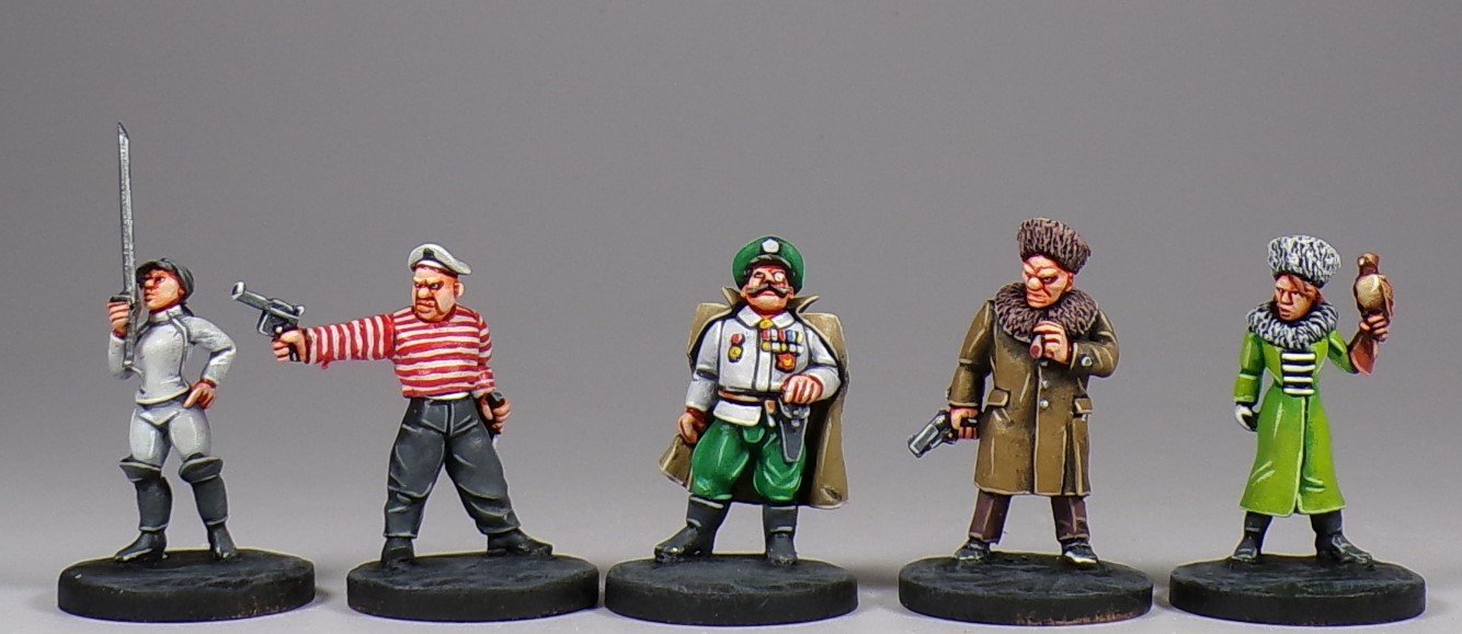 Painting Bob Murch’s Pulp Figures — Paintedfigs Miniature Painting Service