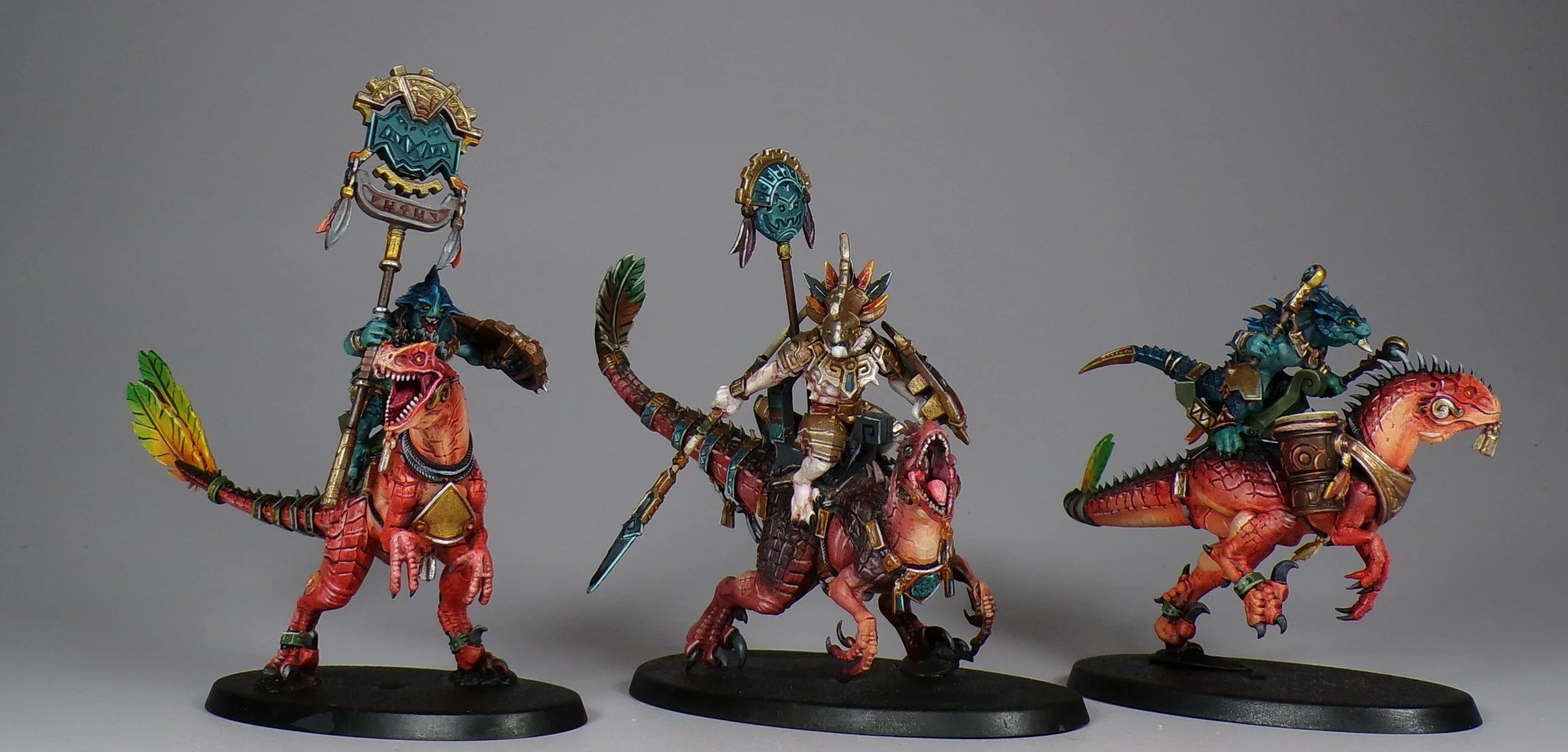 Painting the New(ish) Age of Sigmar Seraphon — Paintedfigs Miniature ...