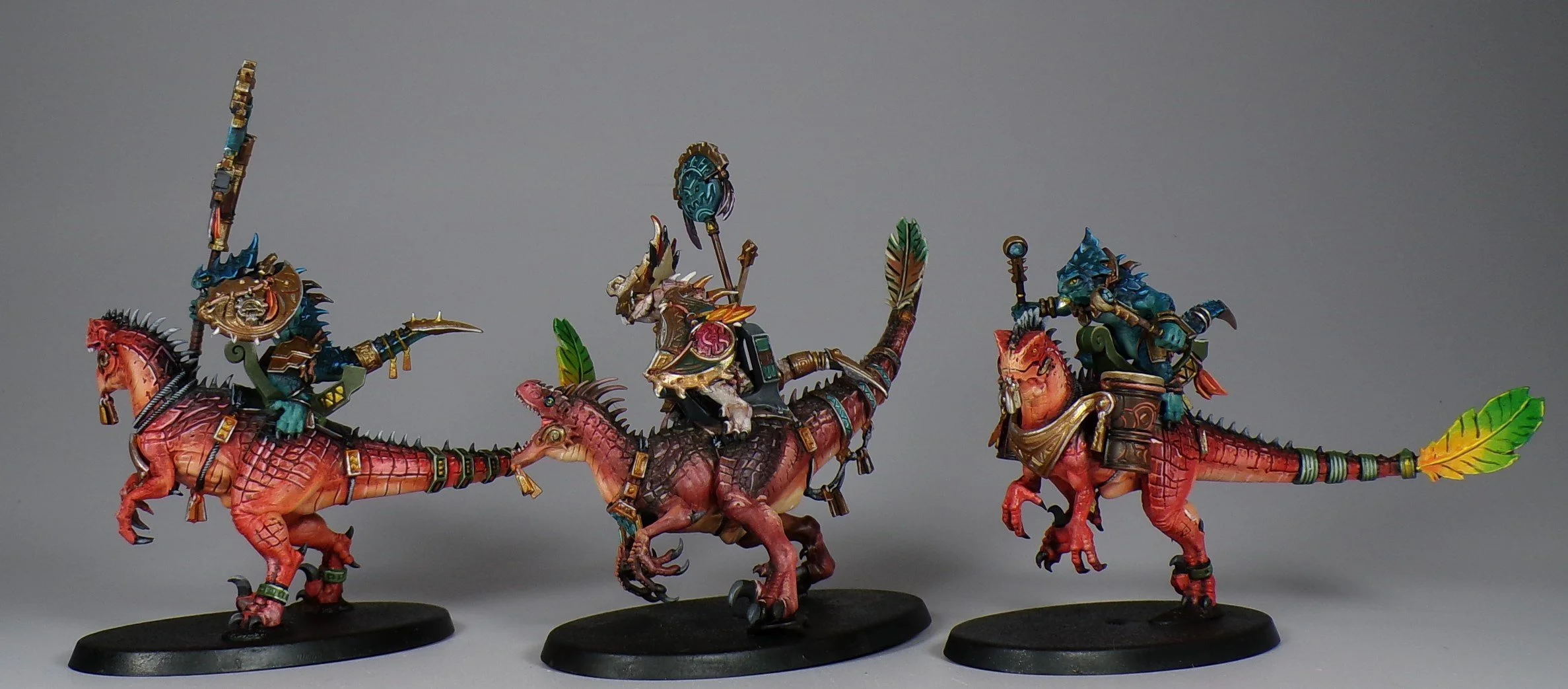 Painting the New(ish) Age of Sigmar Seraphon — Paintedfigs Miniature ...
