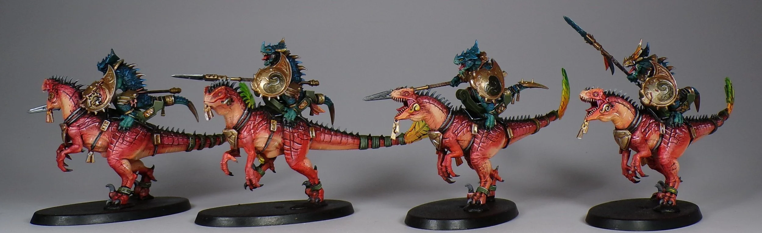 Painting the New(ish) Age of Sigmar Seraphon — Paintedfigs Miniature ...
