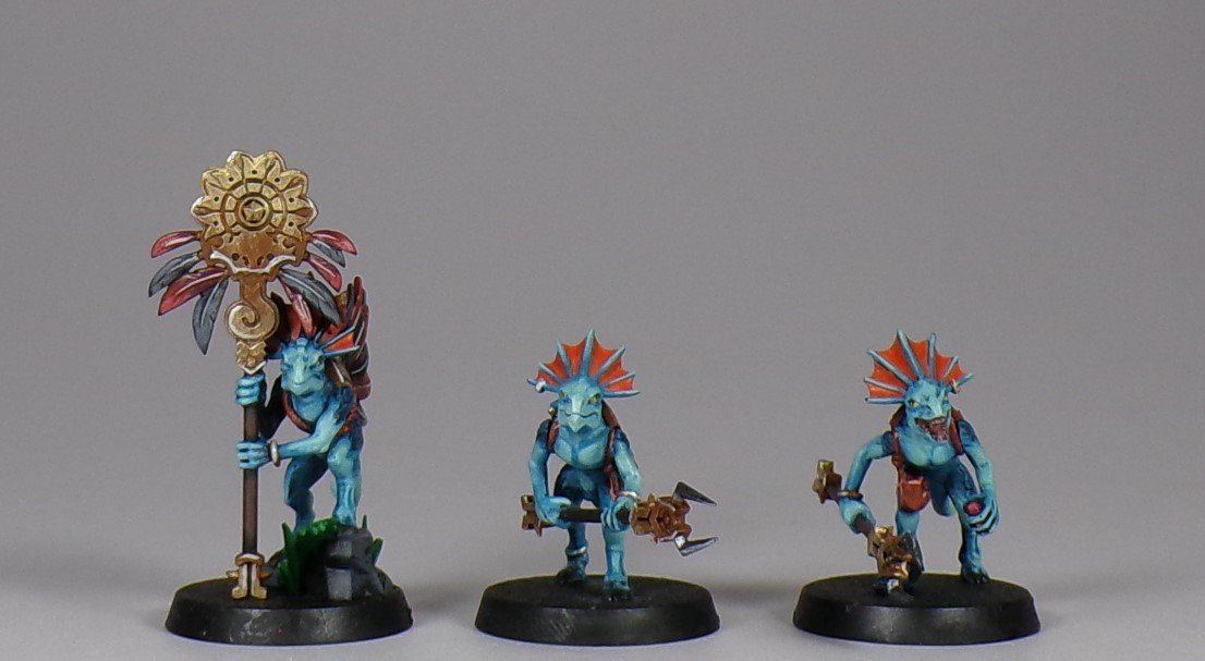 Painting the New(ish) Age of Sigmar Seraphon — Paintedfigs Miniature ...