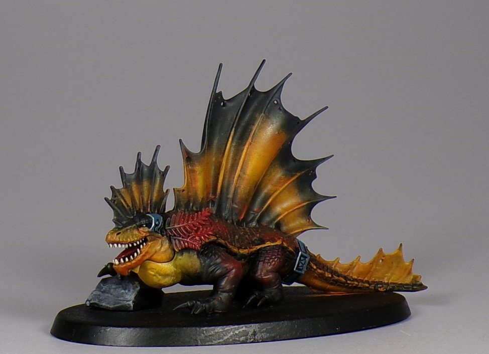 Painting the New(ish) Age of Sigmar Seraphon — Paintedfigs Miniature ...