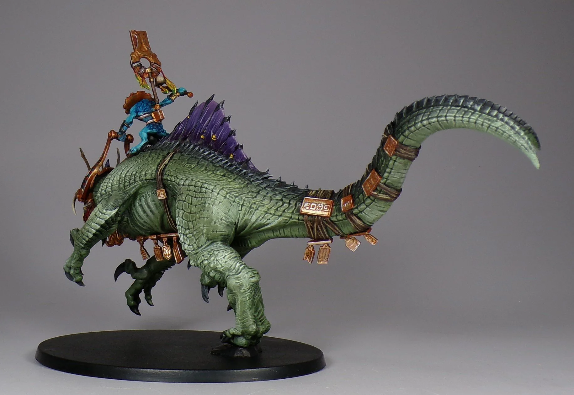 Painting the New(ish) Age of Sigmar Seraphon — Paintedfigs Miniature ...
