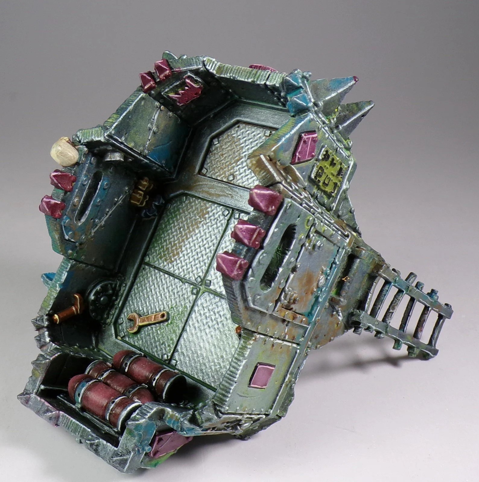 Painting Space Ork Forgeworld Squiggoths! — Paintedfigs Miniature ...