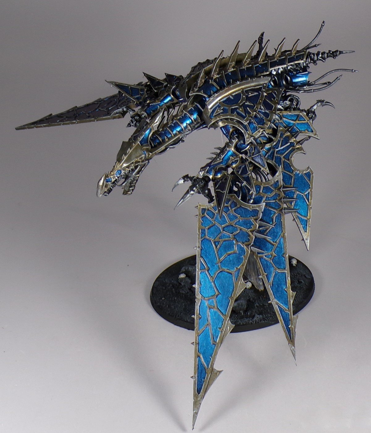 Color Shifting 40k Chaos Night Lords — Paintedfigs Miniature Painting ...