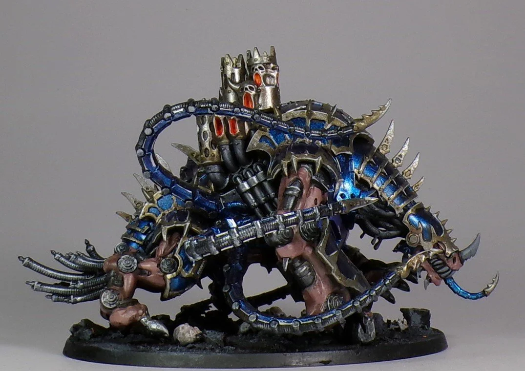 Color Shifting 40k Chaos Night Lords — Paintedfigs Miniature Painting ...