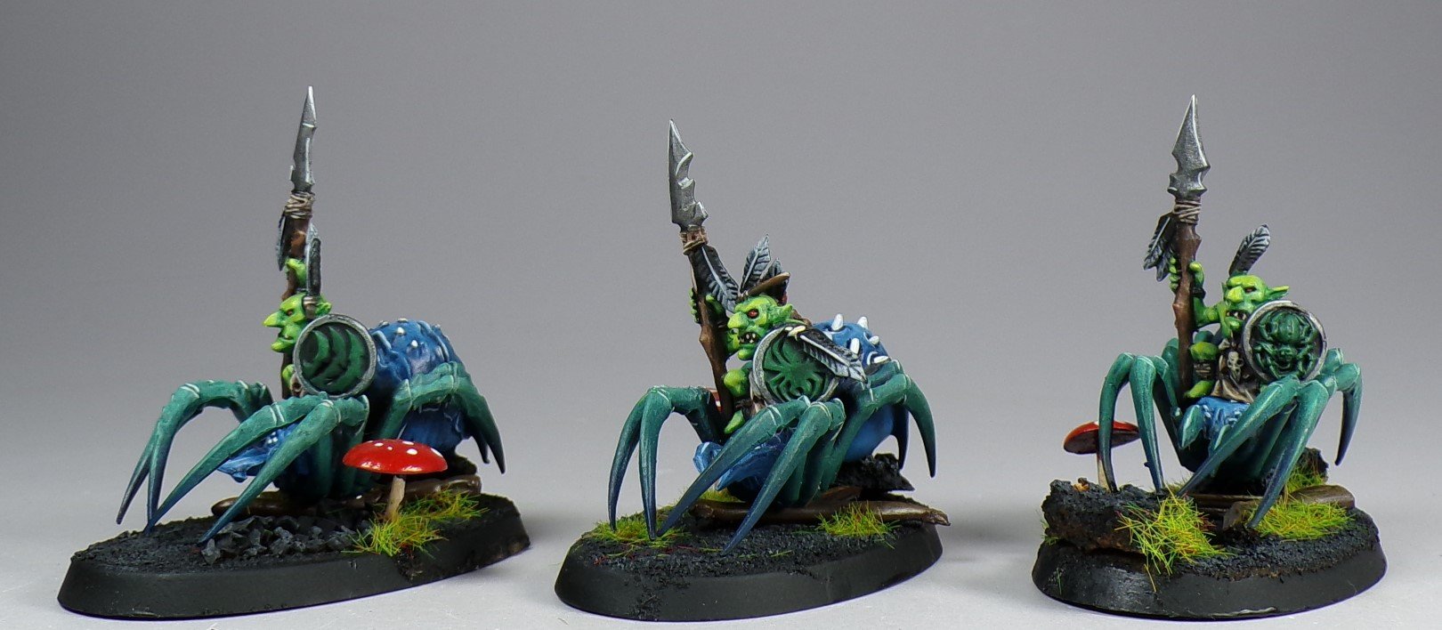 SPIDERS! Painting Forest Goblins and Arachnaroks — Paintedfigs ...