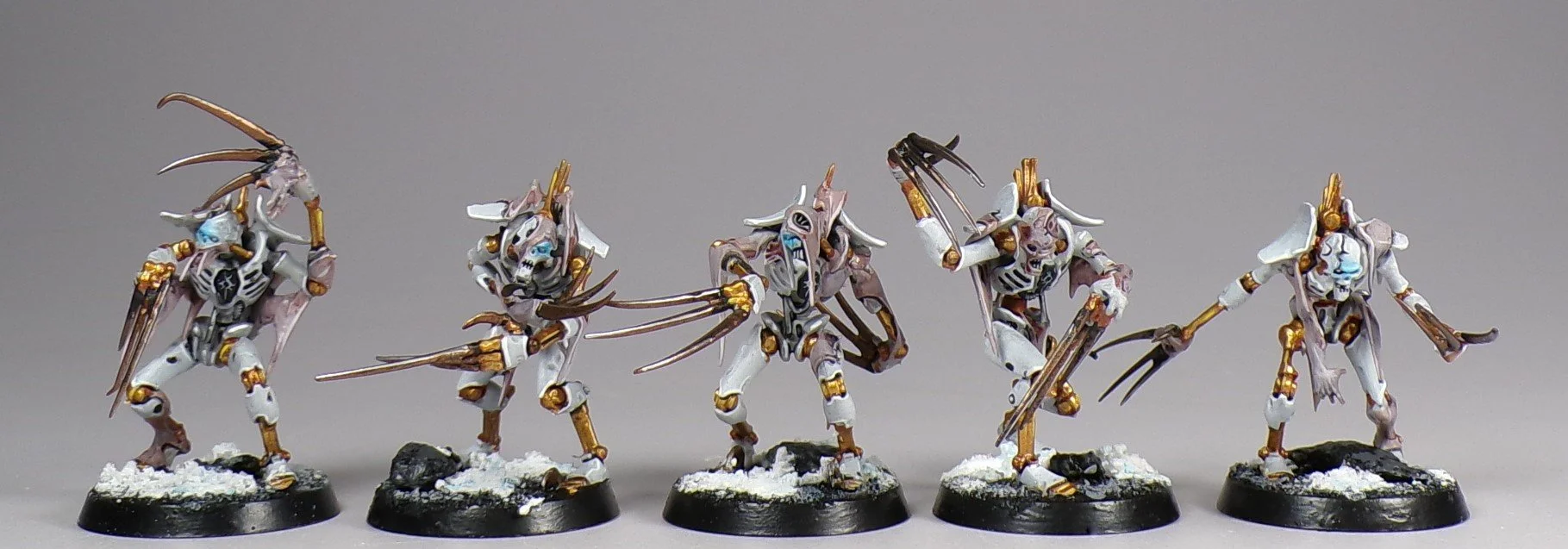 Some Midwinter Minis-Inspired Winter Necrons — Paintedfigs Miniature ...