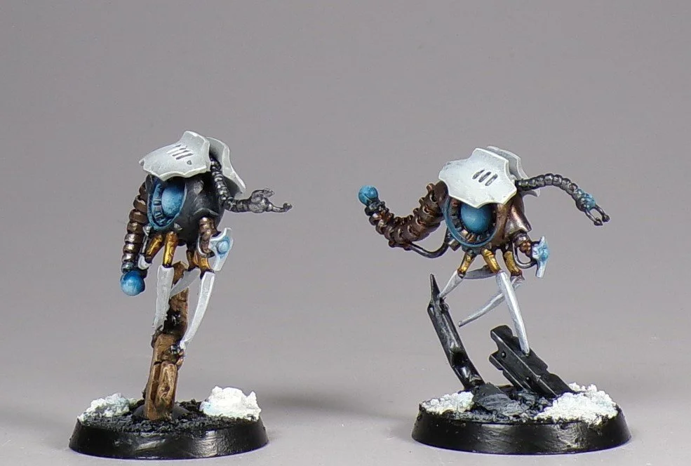 Some Midwinter Minis-Inspired Winter Necrons — Paintedfigs Miniature ...