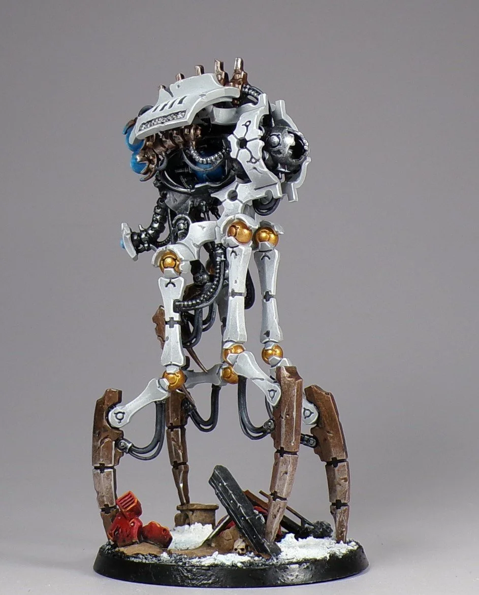 Some Midwinter Minis-Inspired Winter Necrons — Paintedfigs Miniature ...