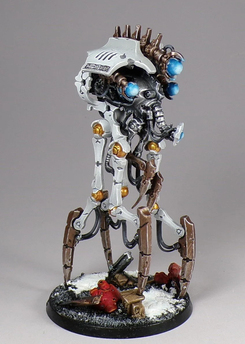 Some Midwinter Minis-Inspired Winter Necrons — Paintedfigs Miniature ...