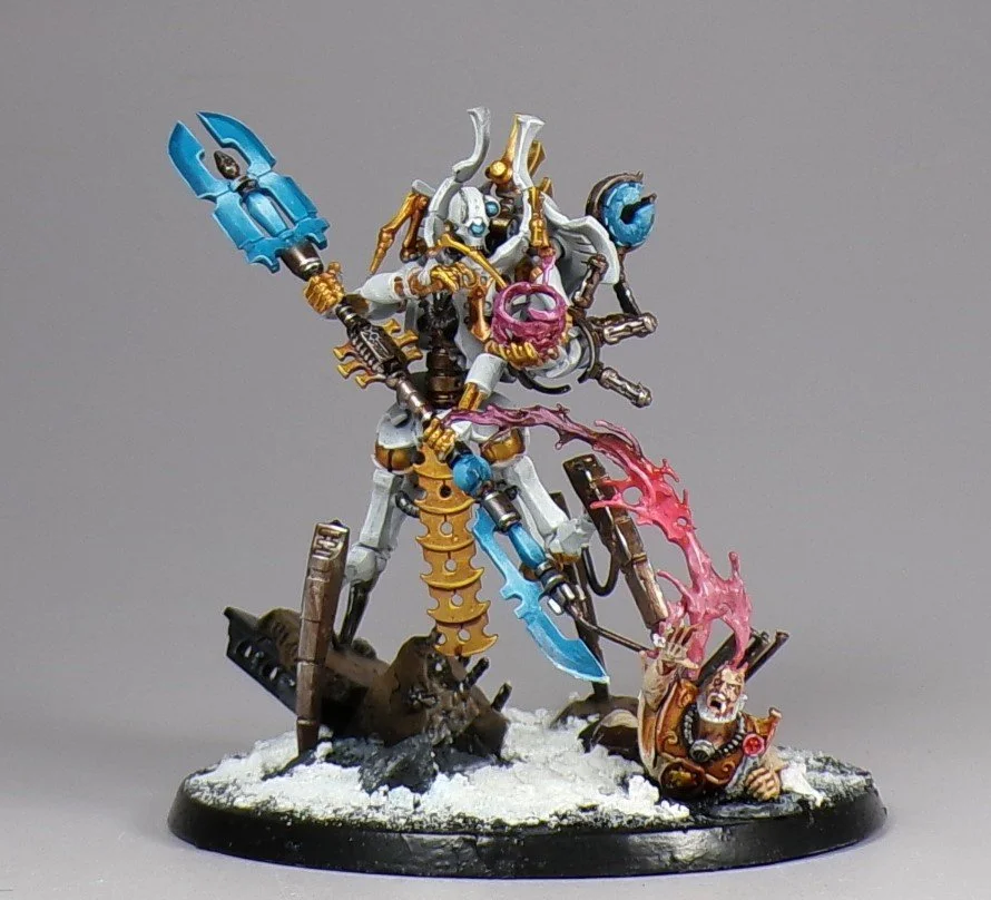 Some Midwinter Minis-Inspired Winter Necrons — Paintedfigs Miniature ...