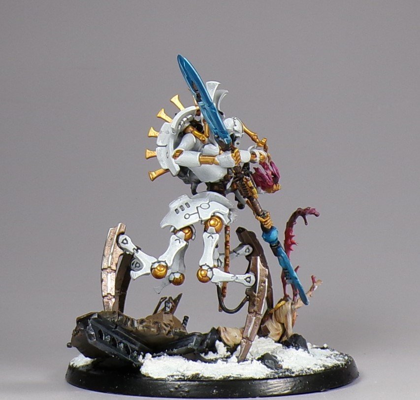 Some Midwinter Minis-Inspired Winter Necrons — Paintedfigs Miniature ...