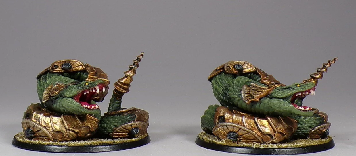 Painting the Miniatures from the Boardgame Arkeis — Paintedfigs ...
