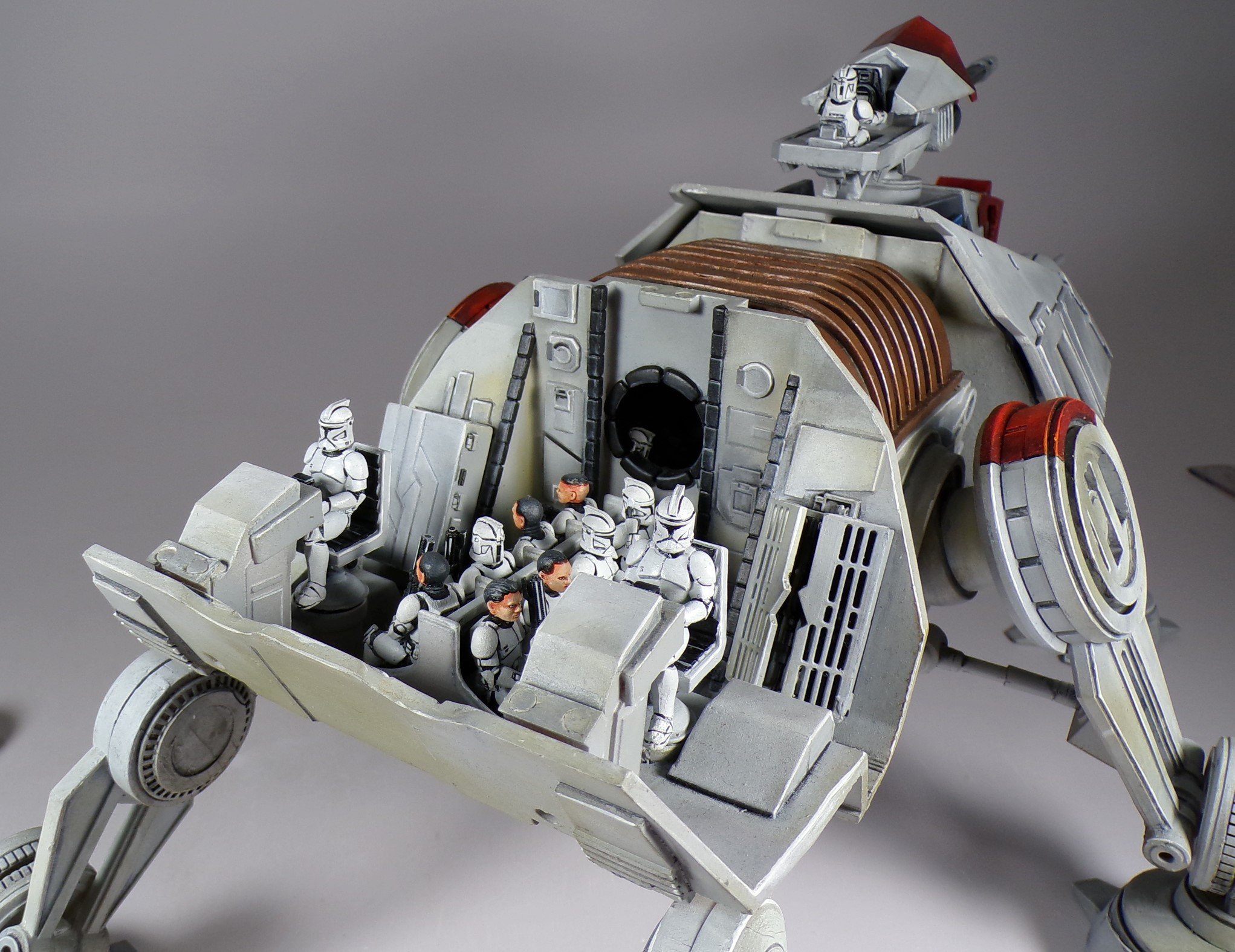 Painting HUGE 3D Printed Star Wars Vehicles — Paintedfigs Miniature ...