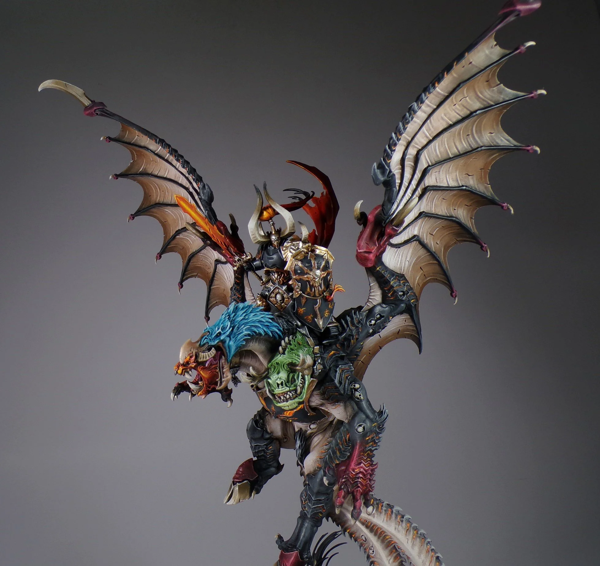 Age of Sigmar: Painting Archaon Everchosen and his Varanguard ...