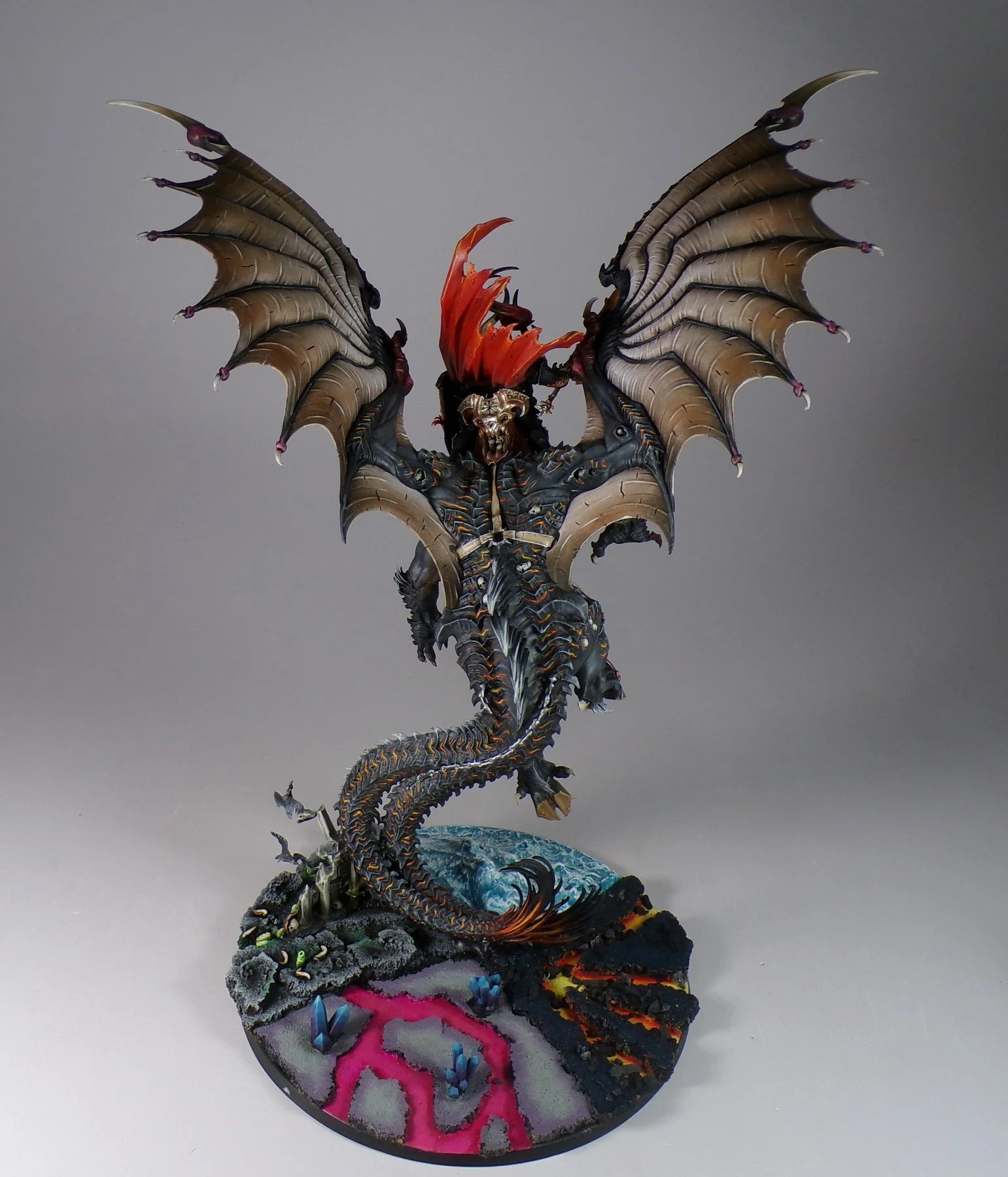 Age of Sigmar: Painting Archaon Everchosen and his Varanguard ...