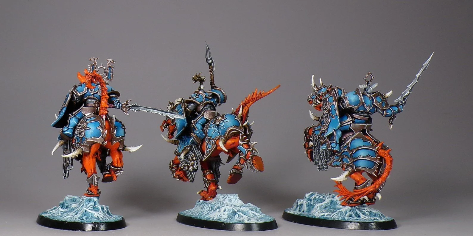 Age of Sigmar: Painting Archaon Everchosen and his Varanguard ...