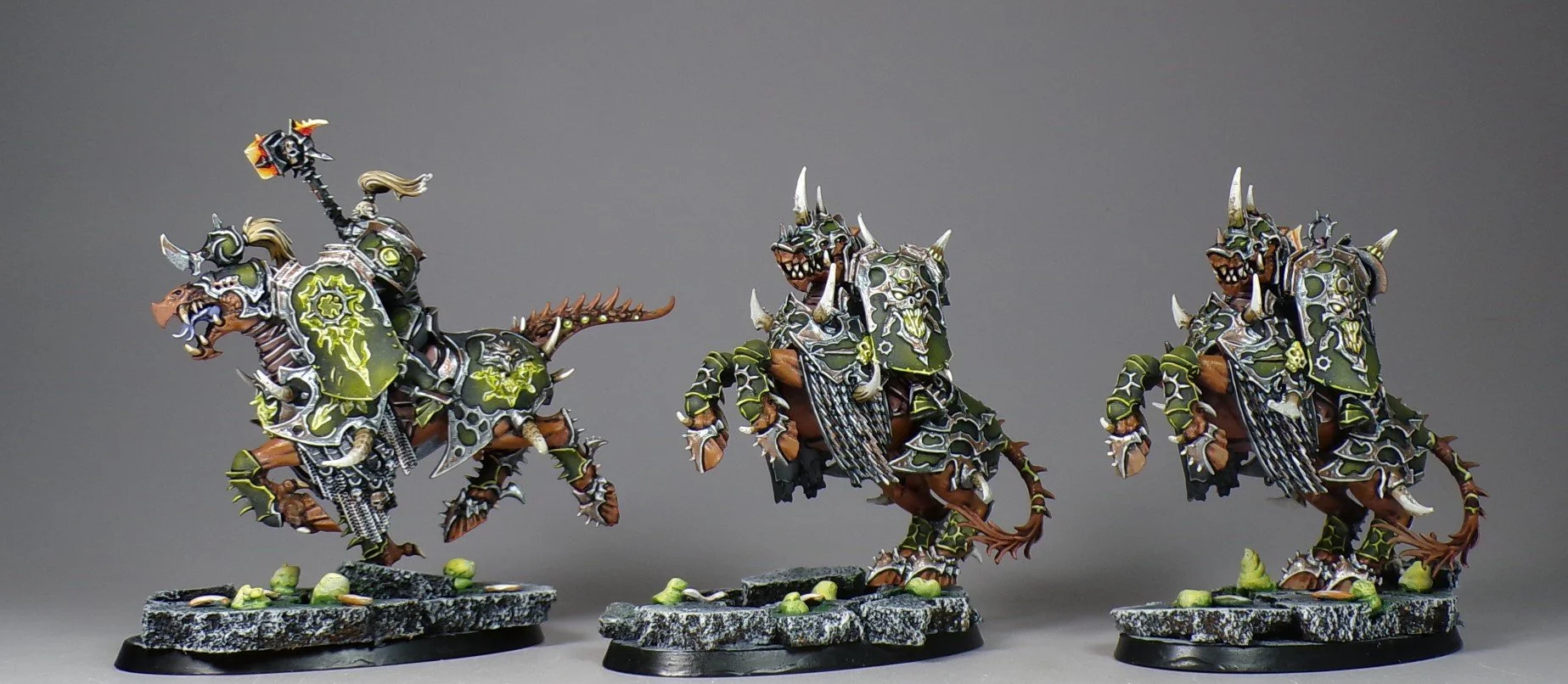 Age of Sigmar: Painting Archaon Everchosen and his Varanguard ...