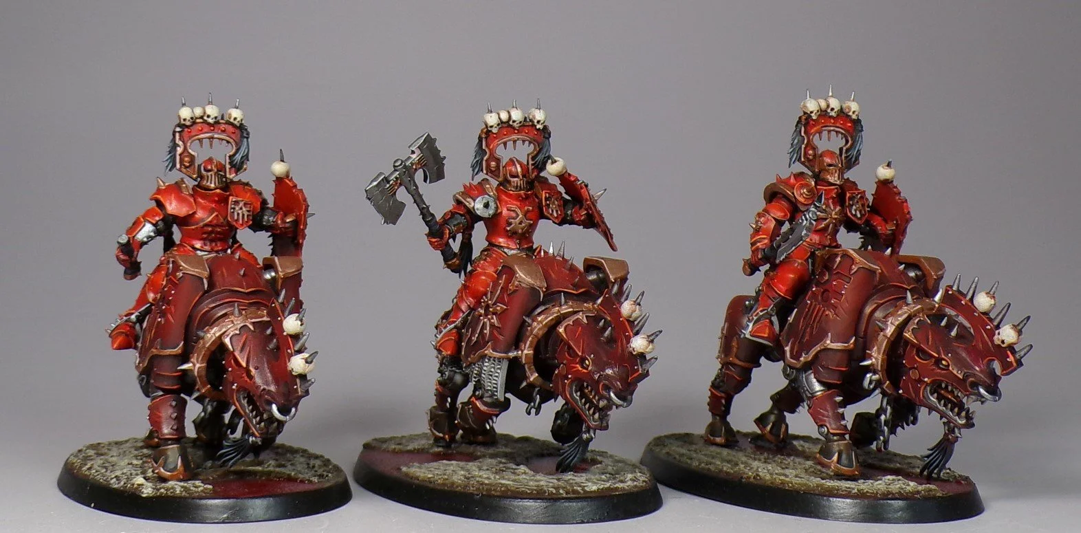 Age of Sigmar: Khorne Bloodbound — Paintedfigs Miniature Painting Service