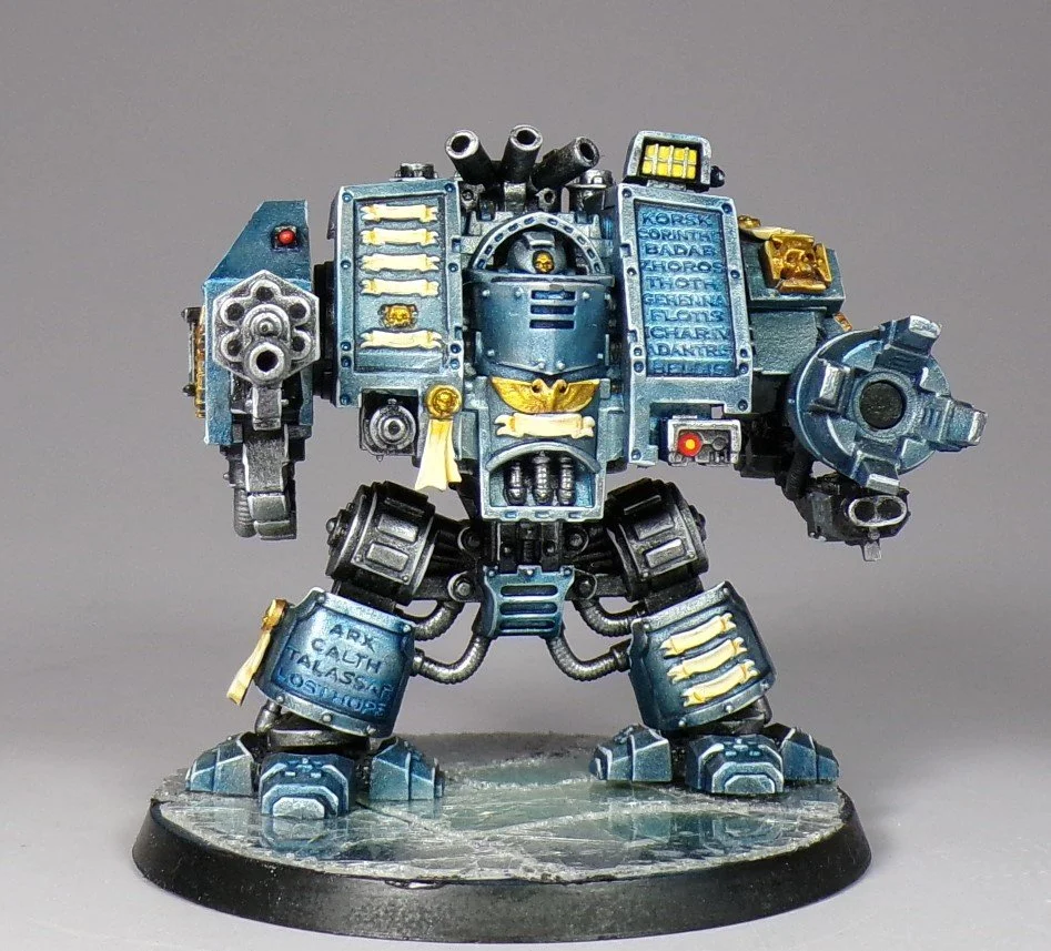 Grey Knights: NMM-Painted Swords and Broken Glass Bases — Paintedfigs ...