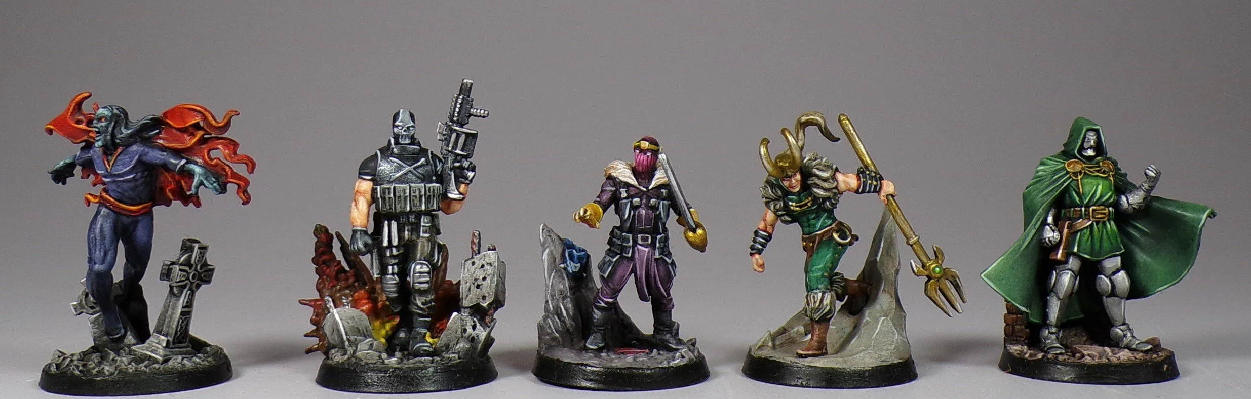 We Painted up Some Marvel Zombies — Paintedfigs Miniature Painting Service