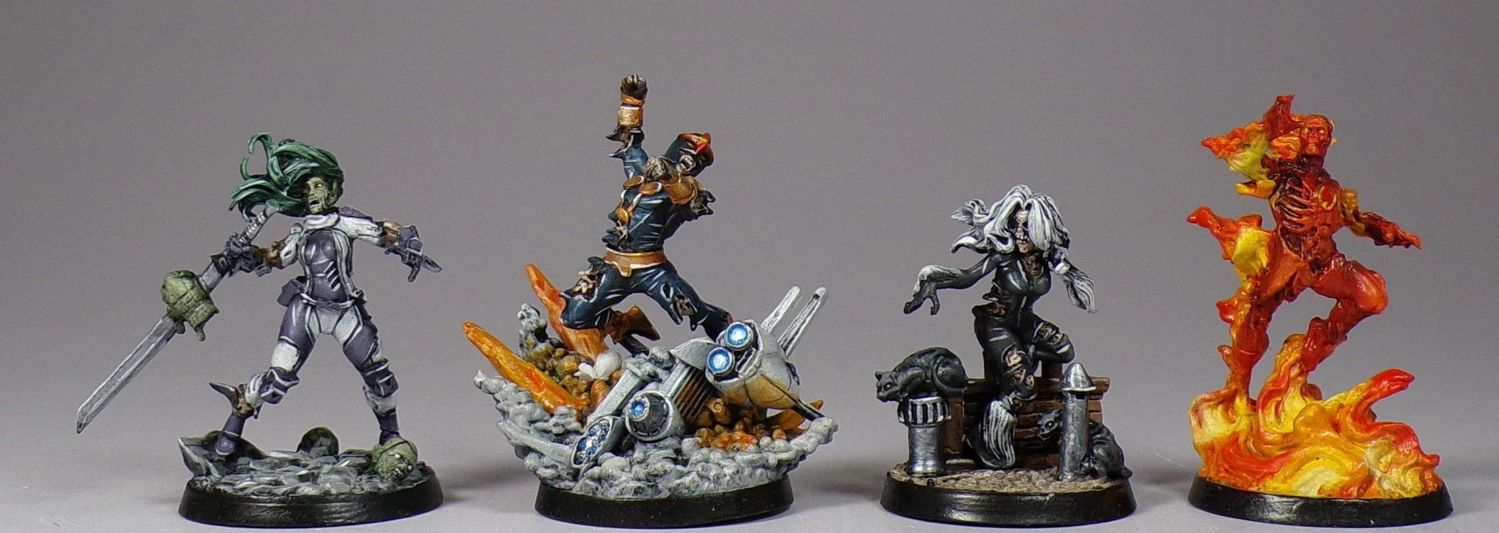We Painted up Some Marvel Zombies — Paintedfigs Miniature Painting Service