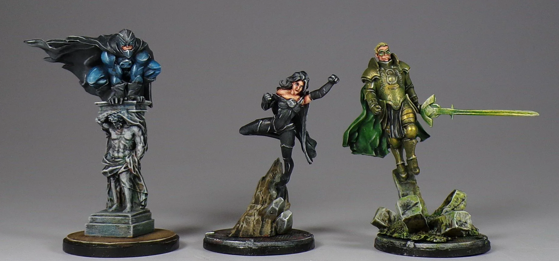 Some Studio C27 Superheroes we Painted — Paintedfigs Miniature Painting ...