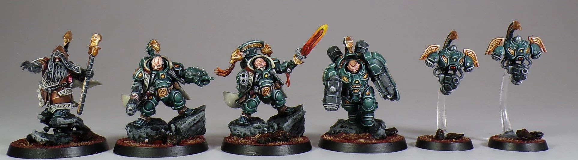 Some Leagues of Votann Miniature Painting — Paintedfigs Miniature ...