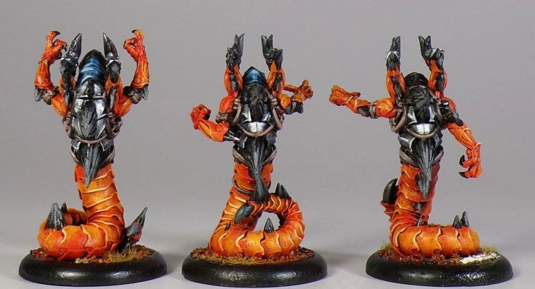 Warmachine MkIV: Some Khymarera Shadowflame Miniature Painting Service ...