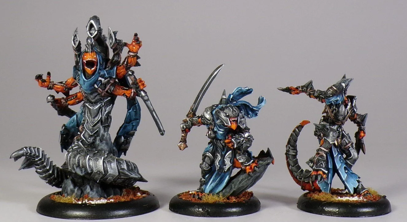 Warmachine MkIV: Some Khymarera Shadowflame Miniature Painting Service ...