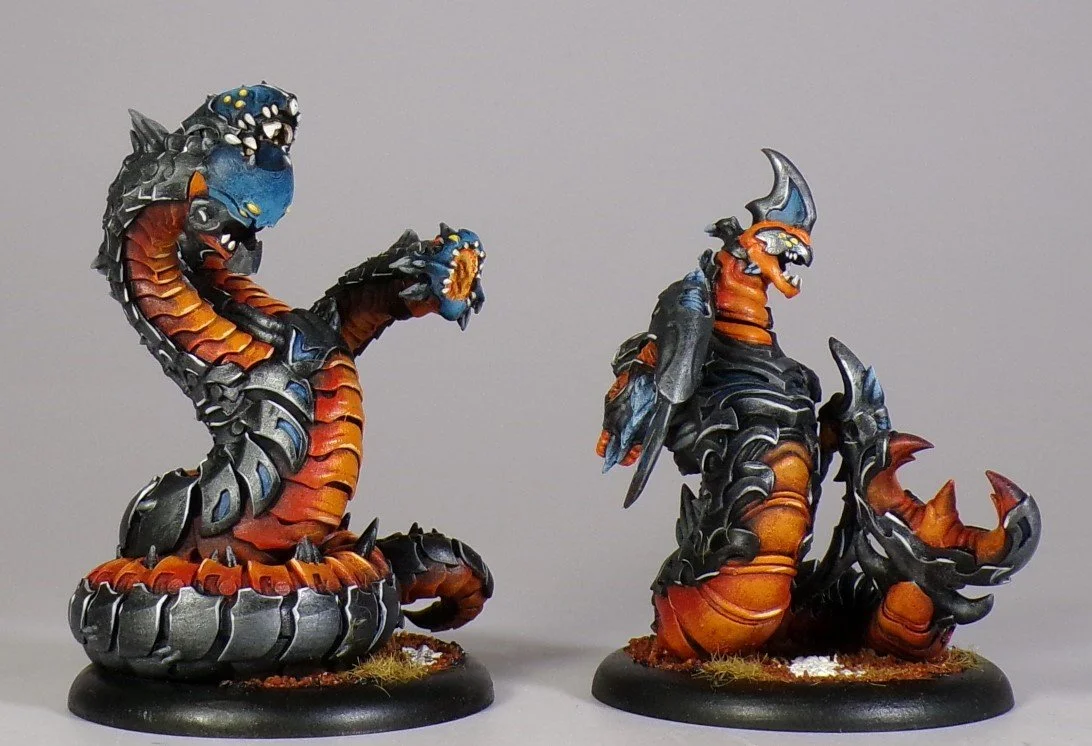 Warmachine MkIV: Some Khymarera Shadowflame Miniature Painting Service ...