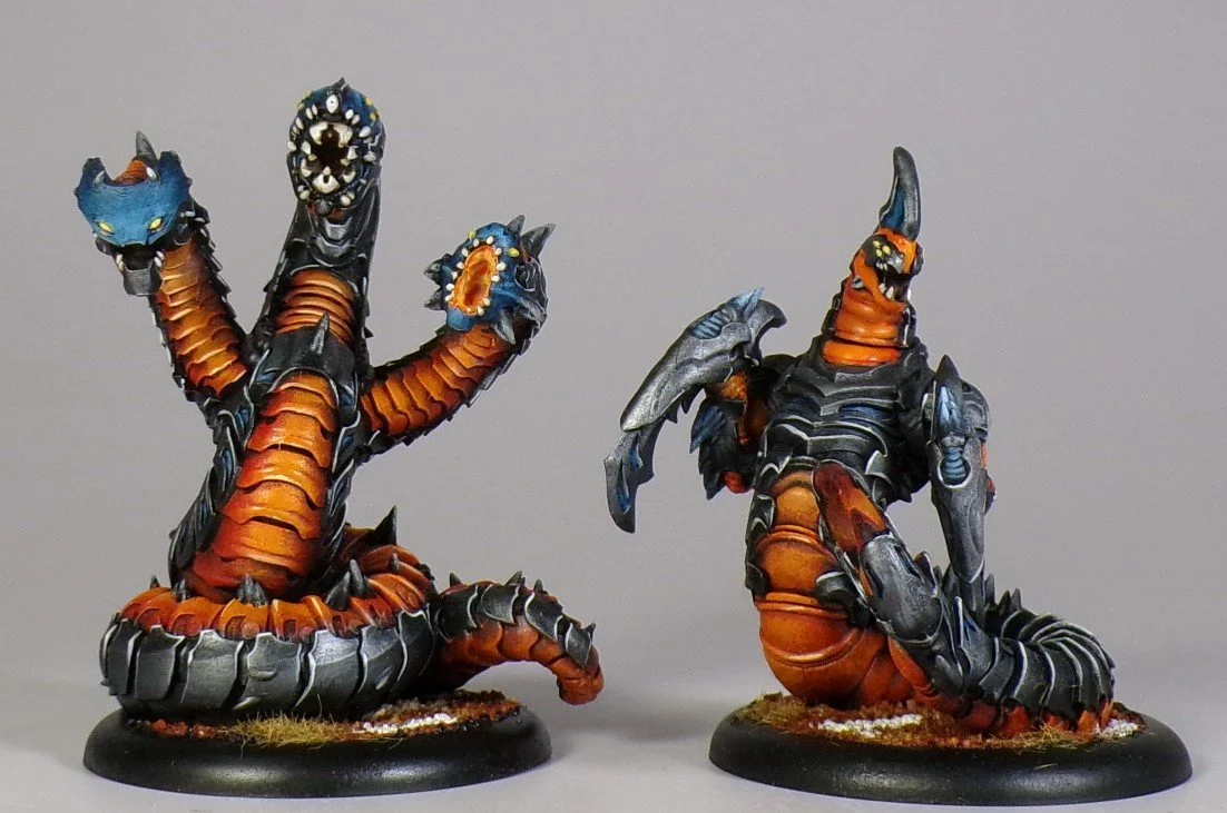 Warmachine MkIV: Some Khymarera Shadowflame Miniature Painting Service ...