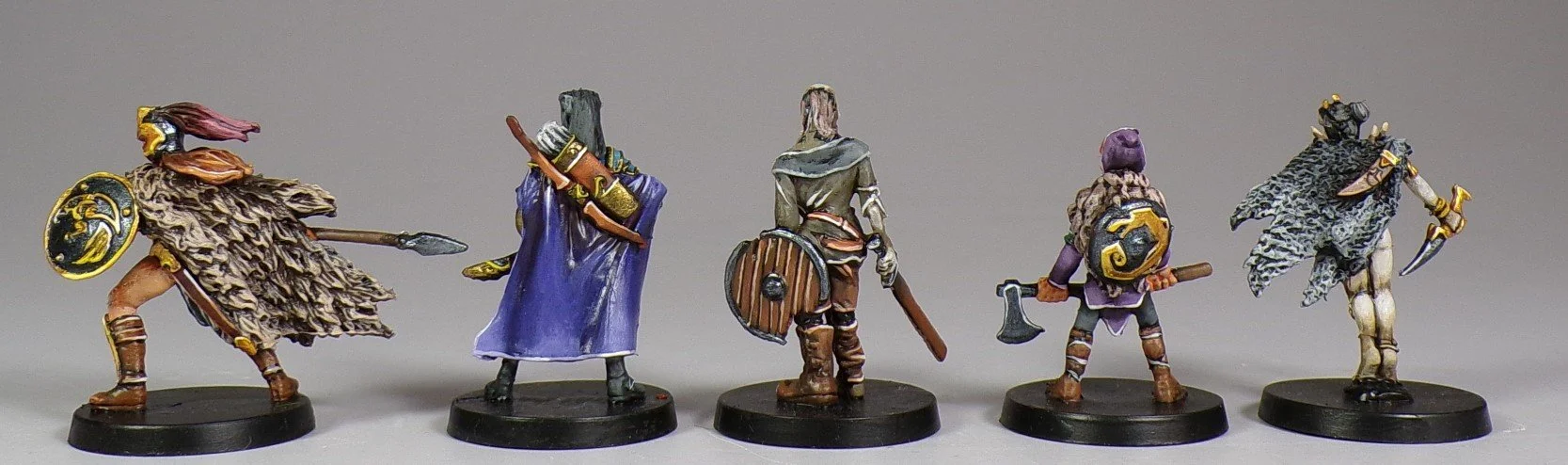 Painted Blood Rage Miniatures — Paintedfigs Miniature Painting Service