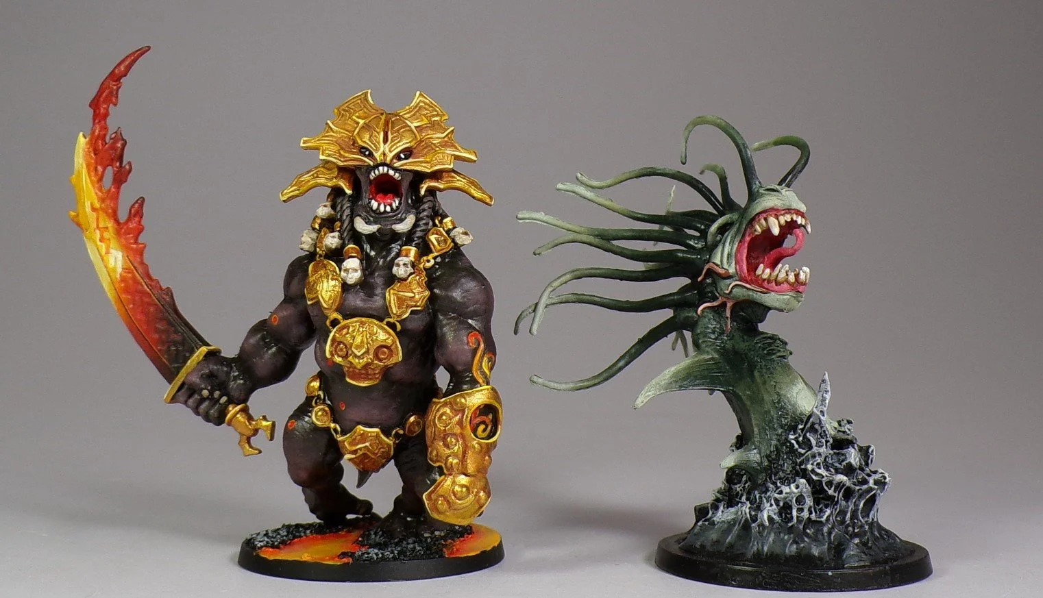 Painted Blood Rage Miniatures — Paintedfigs Miniature Painting Service