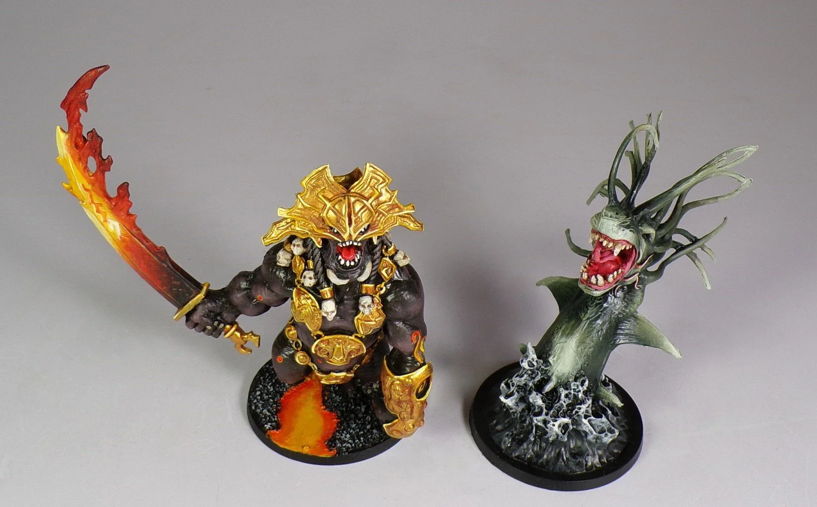 Painted Blood Rage Miniatures — Paintedfigs Miniature Painting Service