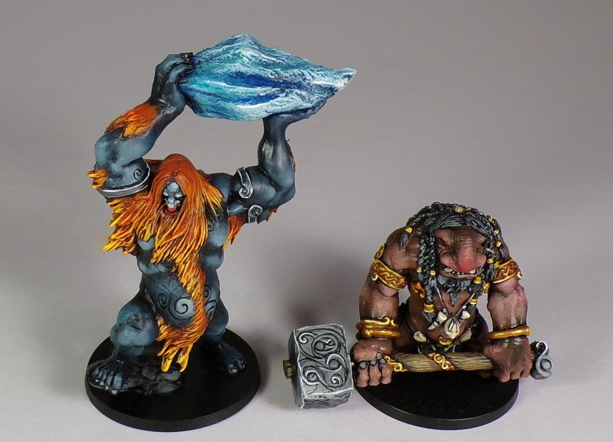 Painted Blood Rage Miniatures — Paintedfigs Miniature Painting Service
